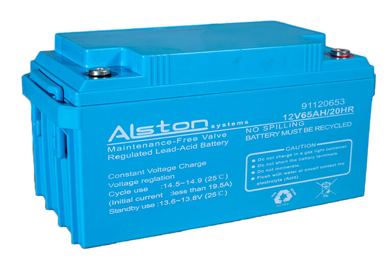 12V / 65AH Lead-acid Battery – Alston-Systems